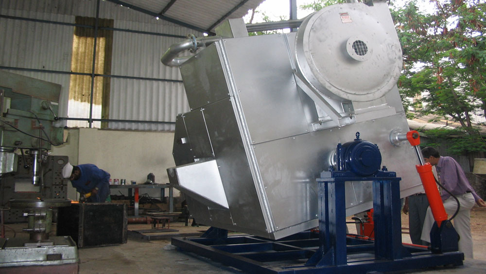 Crucible type Melting & Tilting Furnace Melting Furnances, Skelner Type ...
